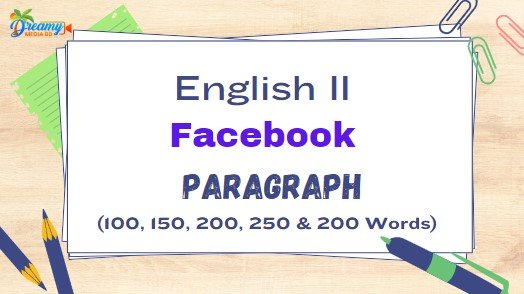 Facebook paragraph | pdf for All Class - Dreamy Media BD